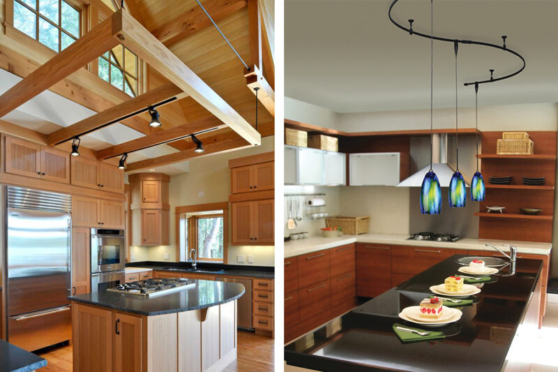 15 Best Kitchen Track Lighting Ideas - LEDAPLUS
