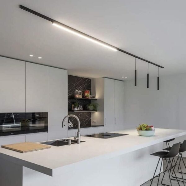 15 Best Kitchen Track Lighting Ideas - LEDAPLUS