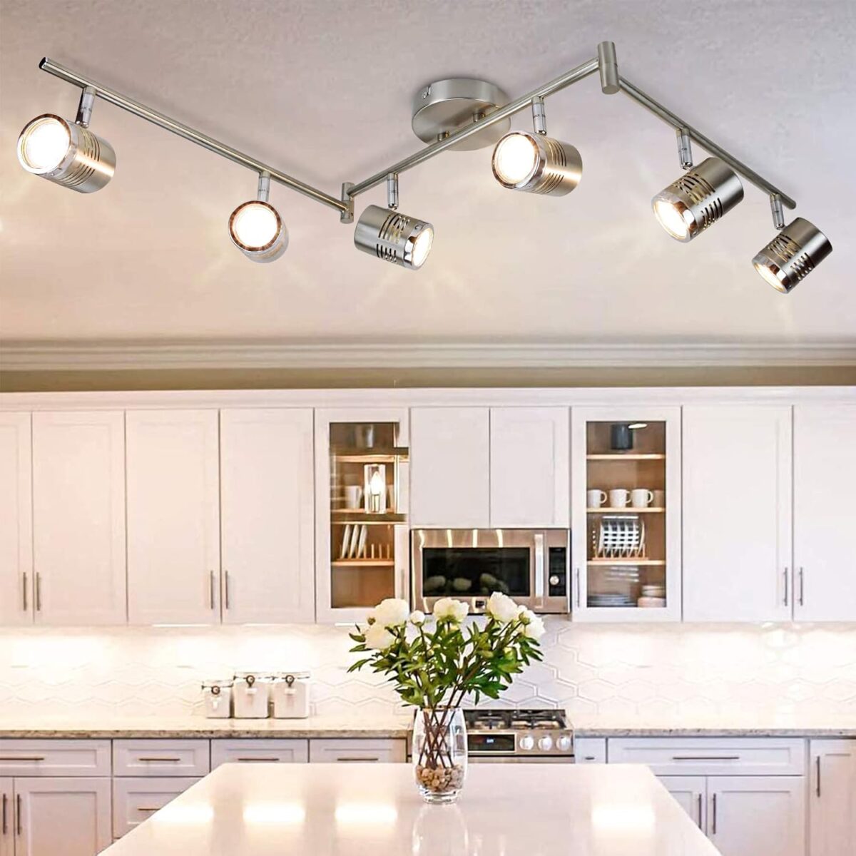 15 Best Kitchen Track Lighting Ideas - LEDAPLUS